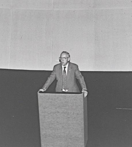 CSSS: Apollo 13 astronaut James Lovell introducing cosmonaut Georgi ...